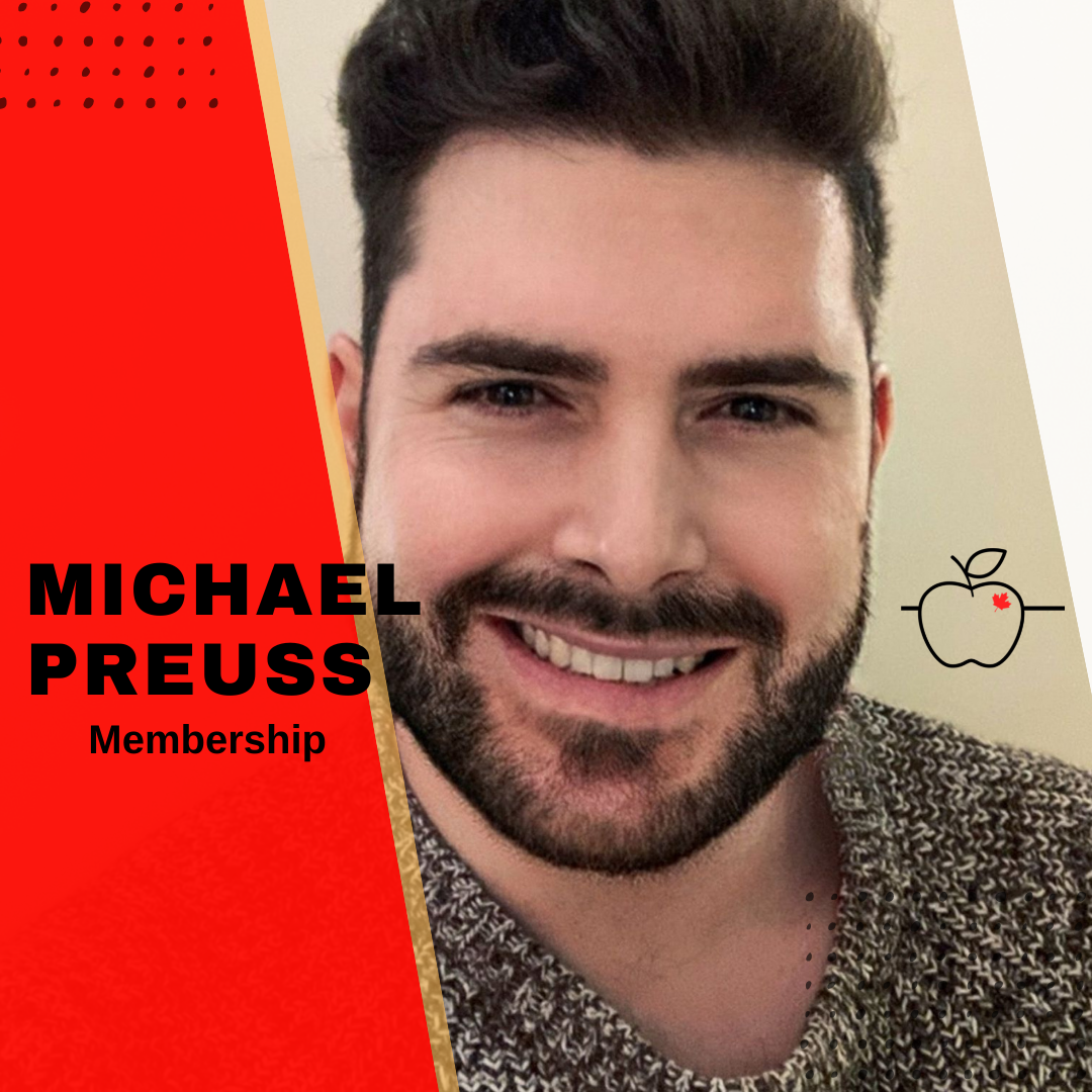 Welcome Michael Preuss - Membership Coordinator - Cider Canada / Cidre Canada